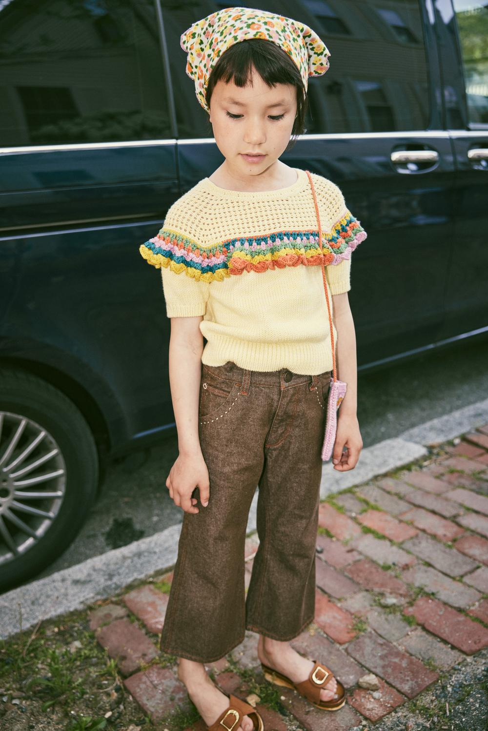 Crochet Top | Crochet Top For Kids | Misha & Puff