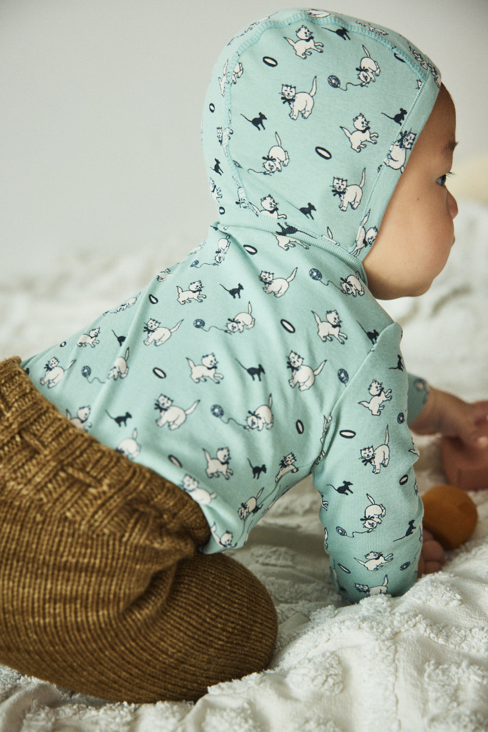 Baby Long Sleeve Lap Onesie – Misha & Puff