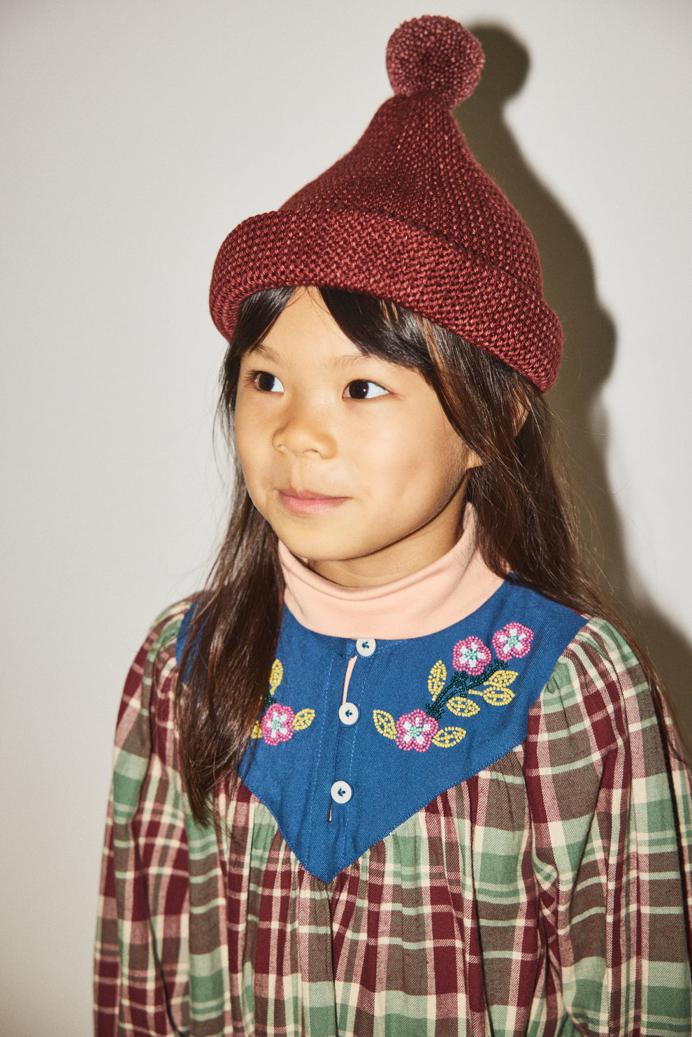 Garter Hat – Misha & Puff