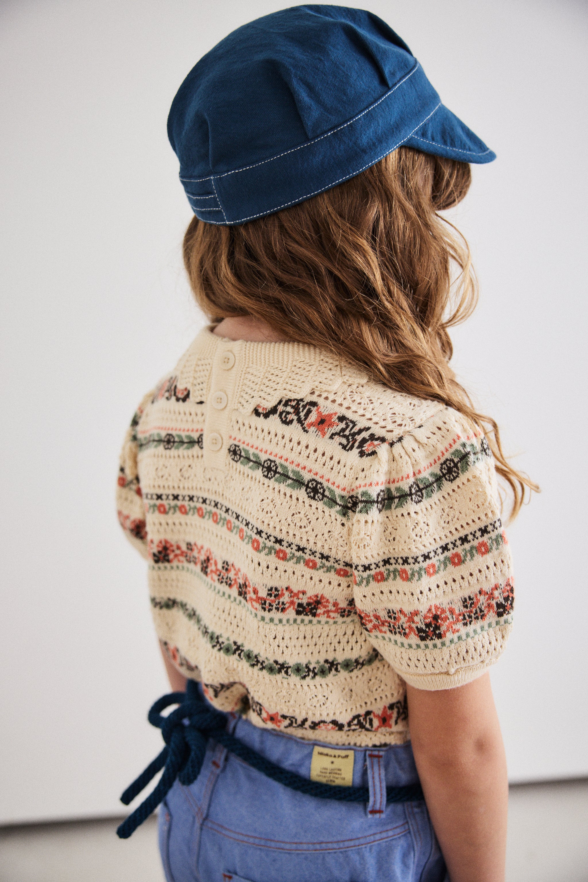 Eyelet Ribbon Katya Blouse – Misha & Puff