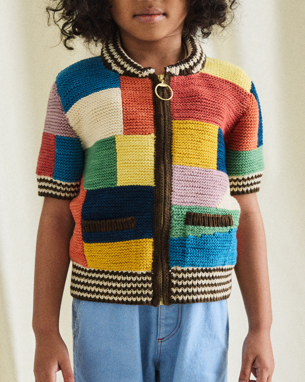 Sweater Knitting Pattern | Popcorn Sweater | Misha & Puff